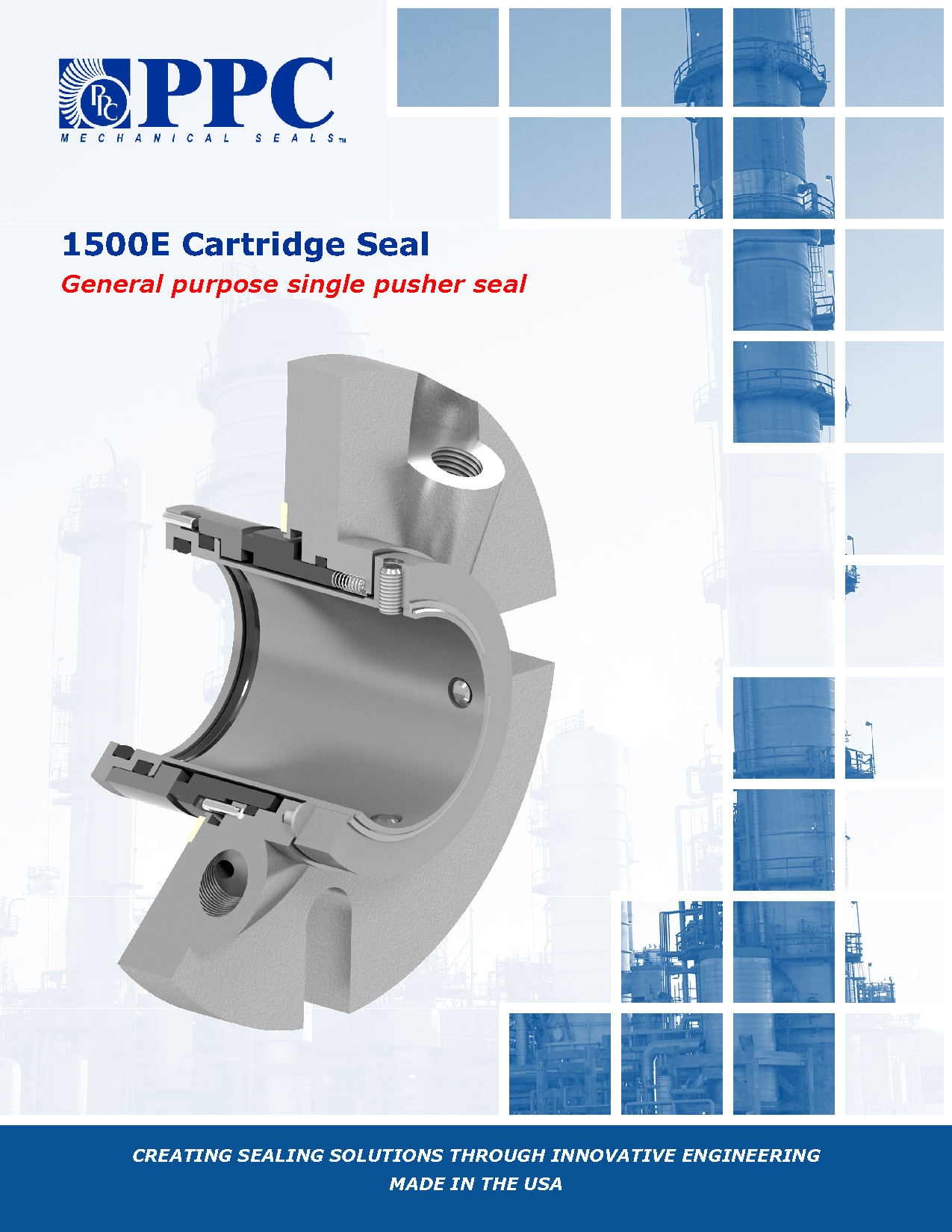 1500E Cartridge Seal – PPC Mechanical Seals