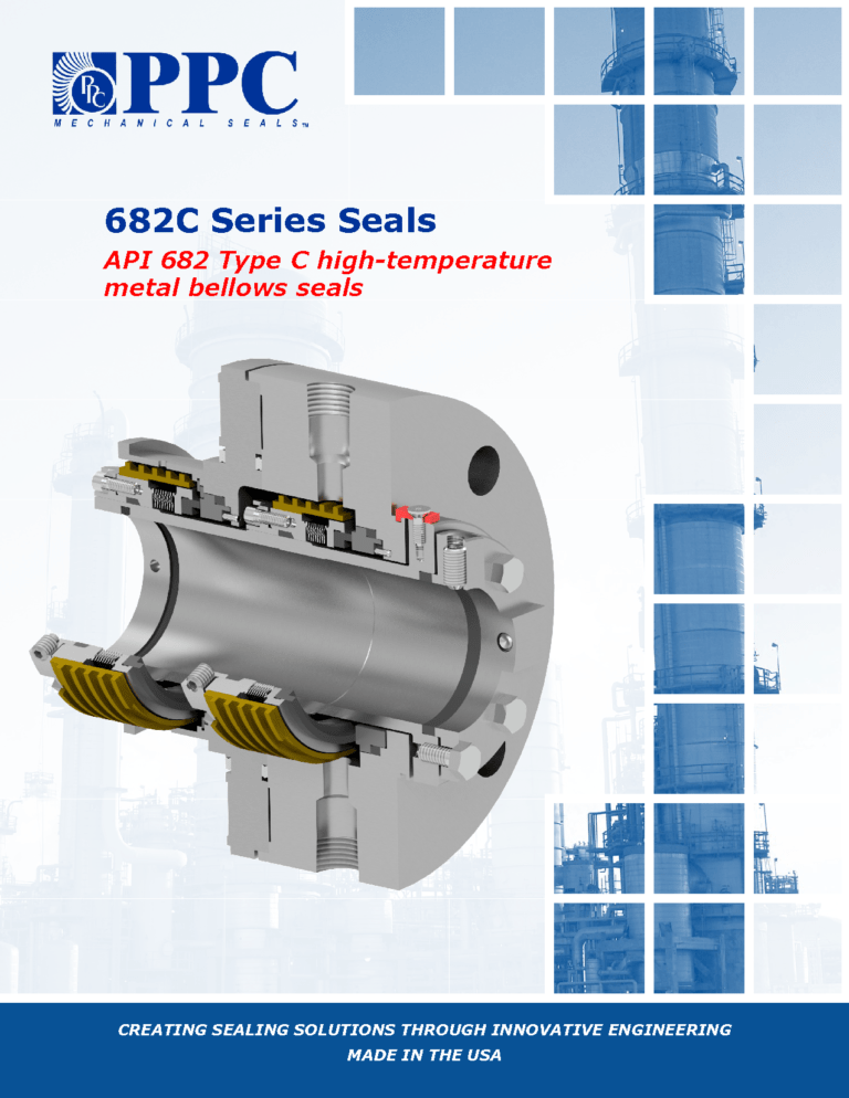 682C Series Seals – PPC Mechanical Seals